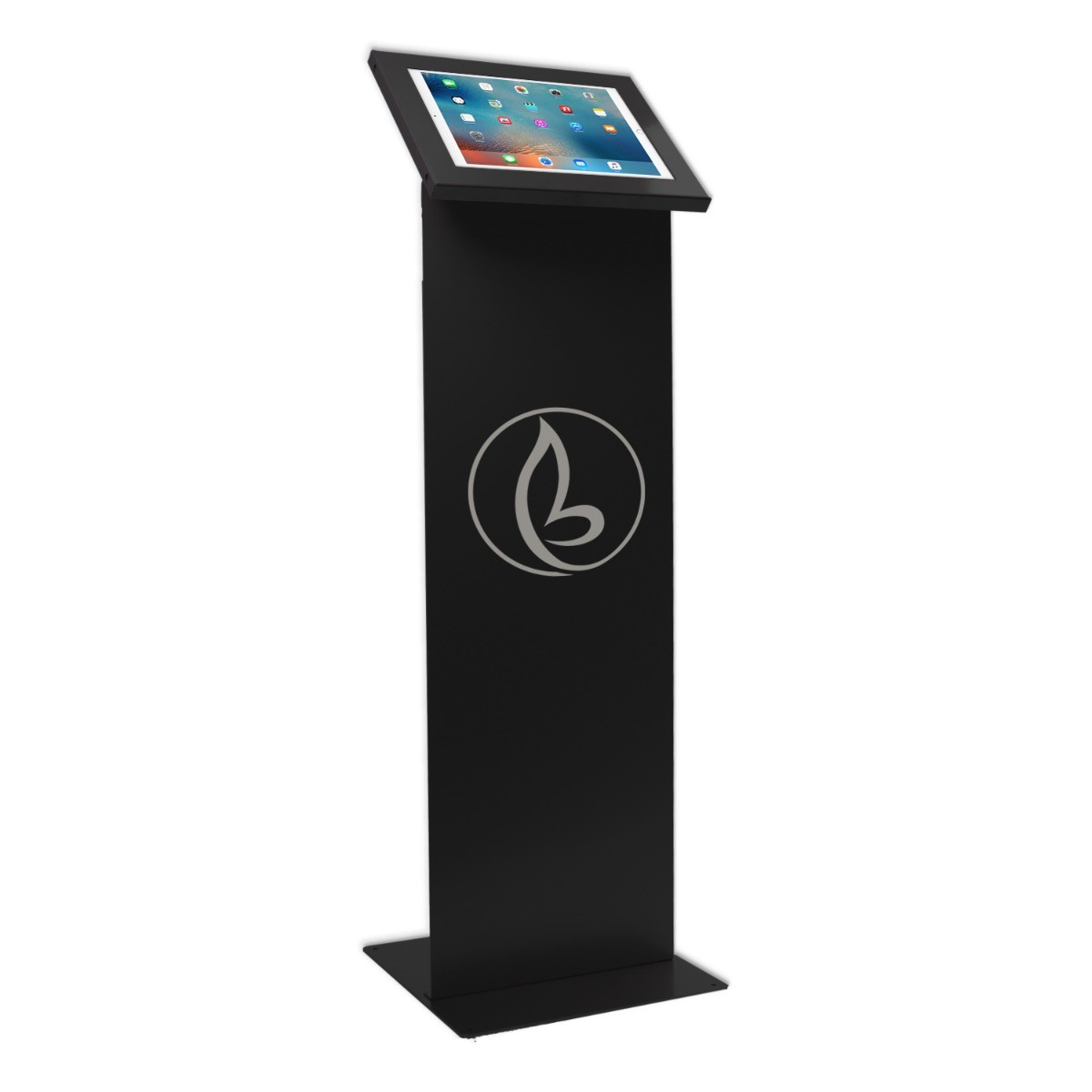 Support au sol avec plaque d'affichage Securo M pour tablettes de 9-11 ...